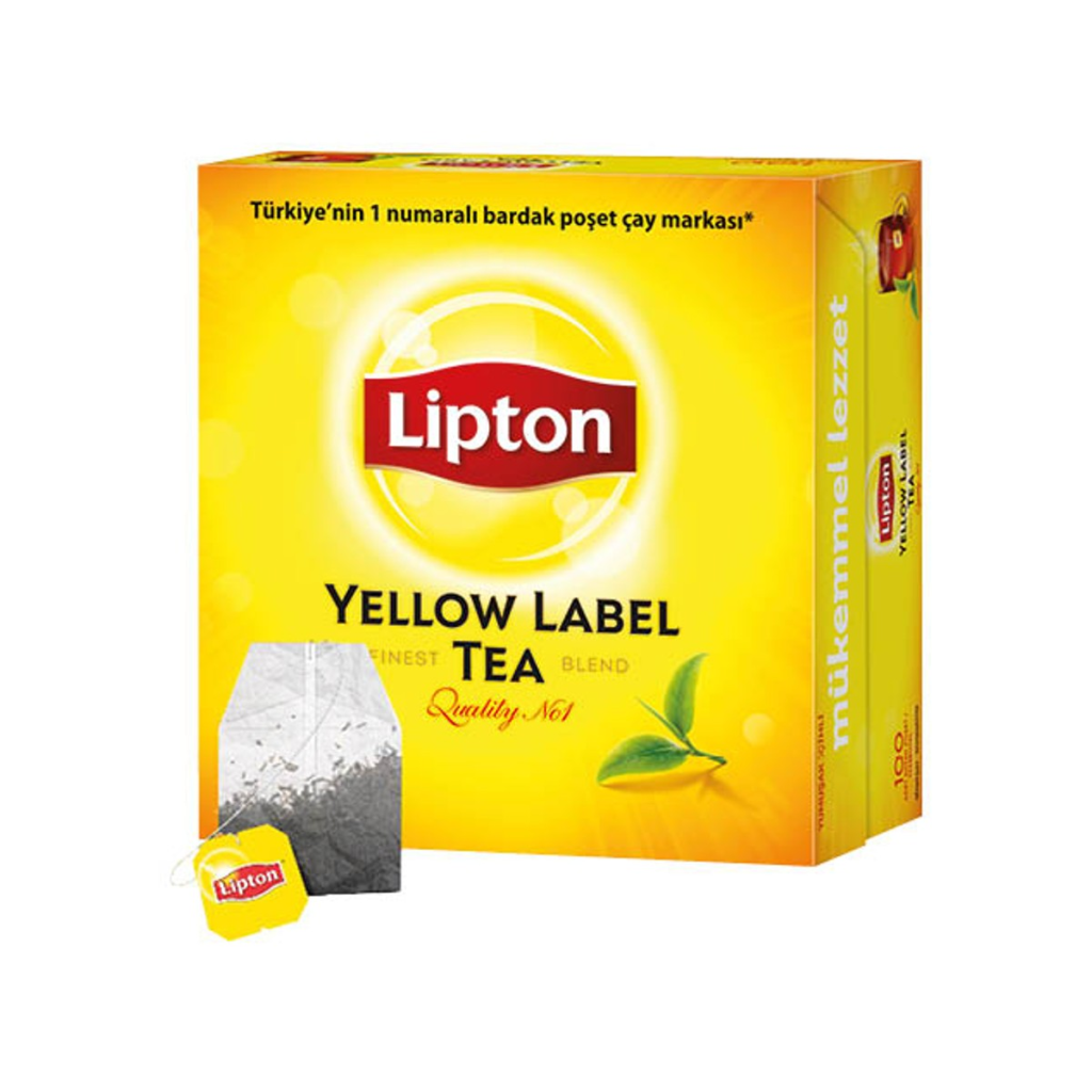 LIPTON STRANDARD TE, 100 stk - Danfoods