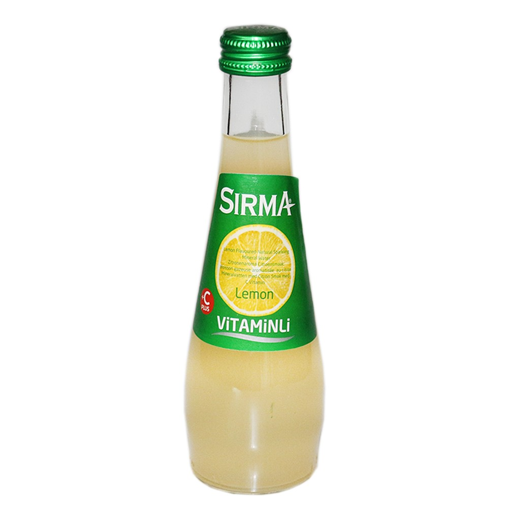 SIRMA MINERALDVAND M/ LEMON 6x250ml - Danfoods