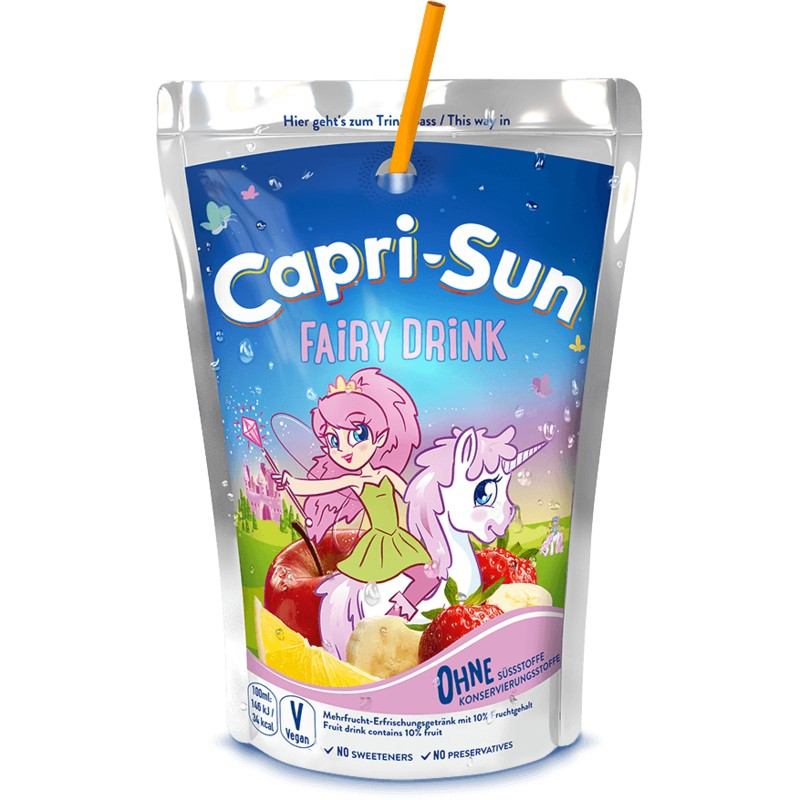 CAPRI SONNE FAIRY DRINK 10x200ml - Danfoods