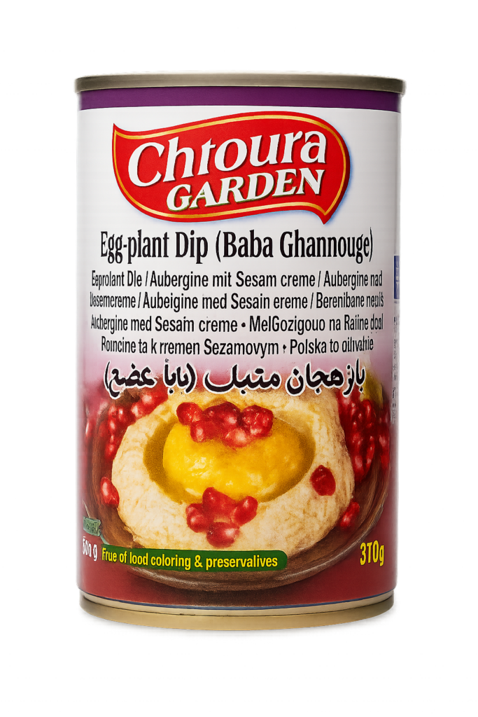 CHTOURA AUBERGINEPASTA, 370 g - Danfoods